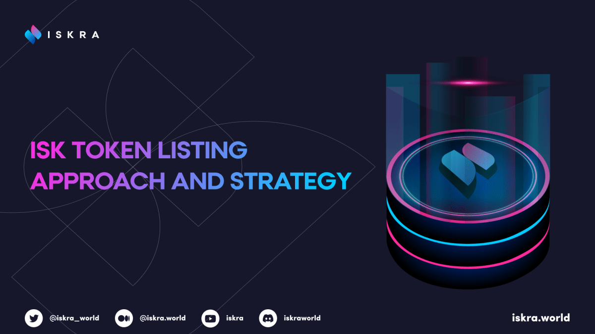 ISK Token Listing Approach and Strategy - Iskra News